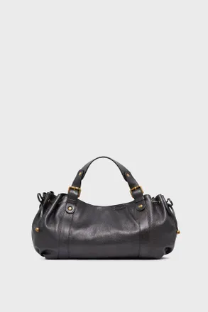 Gerard Darel Sac &agrave; main en cuir m&eacute;tallique - 24H