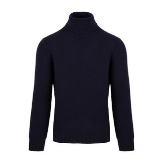 FILIPPO DE LAURENTIIS Dv3Ml Wm7Q 890 Pullover - - Knitwear - Herren - Blau - 2XL