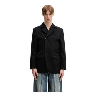 Ader Error Blazer Product 3 - Homme - Vestes - Noir - Taille: XL