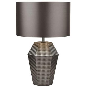 Searchlight Lampe de table grise Table - EU8347SM
