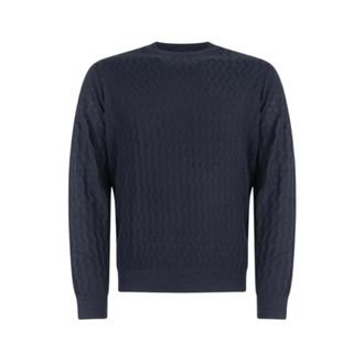 A|X Armani Exchange Rundhalspullover - - Knitwear - Herren - Blau - L