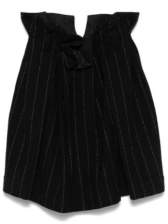 Vivienne Westwood minijupe plissée (2016-2017) - Noir