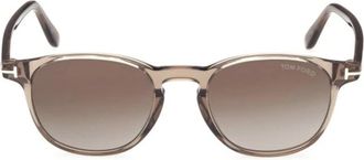 Tom Ford unisex, Accessoires, Brun, Taille: 50 MM Holt Lunettes de soleil