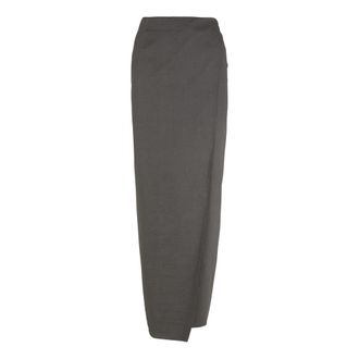 Cortana Brenna Maxi Rock - - Skirts - Damen - Grau - 2XS
