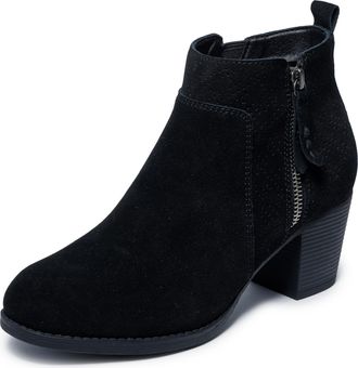 Skechers Womens Taxi-Out in Town Ankle Boot, Schwarz/Schwarz, 40 EU