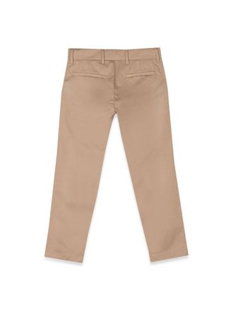 Fay Cotton Blend Trousers - Beige