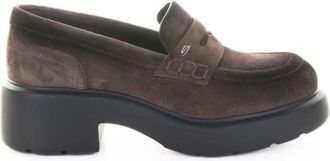 Santoni Femme, Chaussures, Brun, Taille: 36 1/2 EU Easy Penny Loafer