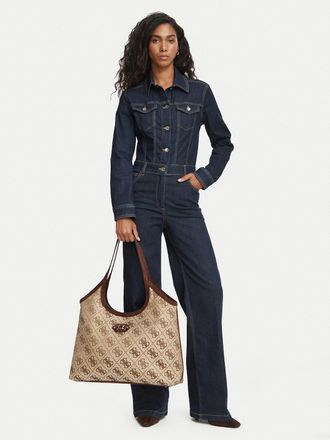 Guess Handtasche Guess Samantha Travel TWLB23 13010 Dunkelbeige