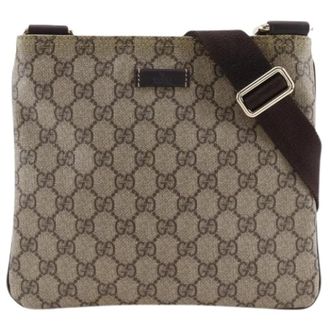 Gucci Pre-owned GG Supreme Canvas Shoulder Bag - - Pre-owned - Damen - Braun - ONE SIZE