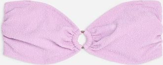 Arket Bandeau-Bikinioberteil -Lila