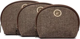 Beverly Hills Polo Club Kosmetiktaschen-Set CWBEO-BHPC-U1-002-AW26 (3-PACK) Braun