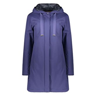 Herno Gesteppte Jacke mit Kapuze - - Jackets - Damen - Blau - XL