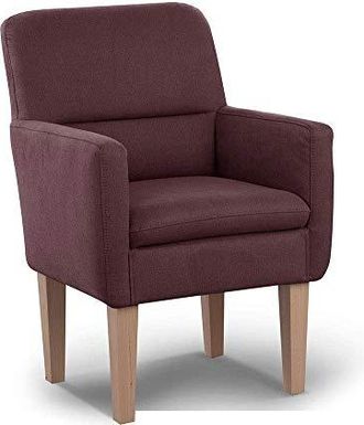 Cavadore Diningsessel Kira / Polstersessel für Küche, Esszimmer oder Wohnküche / Passend zur Küchengarnitur Kira / Leichte Fleckenentfernung dank Soft Clean / 