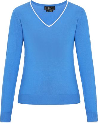 Faina Pullover Frauen Blau