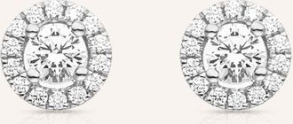 VEYNOU Veynou Ohrstecker Camilla Aus 14 Karat Wei&szlig;gold Und 1,40ct. Lab-Grown Diamanten silber