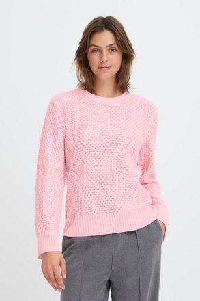 Oxmo Strickpullover OXBMMNELLY JUMPER Modischer Strickpullover