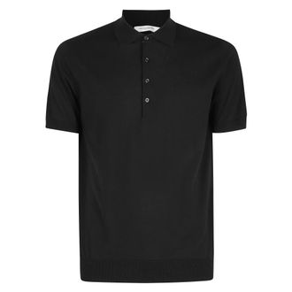 Paolo Pecora Homme, Tops, Noir, Taille: XL Maglia A Polo