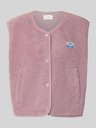 American Vintage Relaxed Fit Weste aus Teddyfell Modell Hoktown