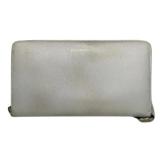Balenciaga Pre-owned Vintage Geldb&ouml;rse - - Pre-owned - Damen - Grau - ONE SIZE