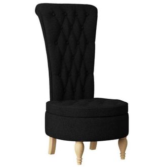 vidaXL Schlafsessel Schwarz 56,5 x 70 x 110 cm Stoff vidaXL
