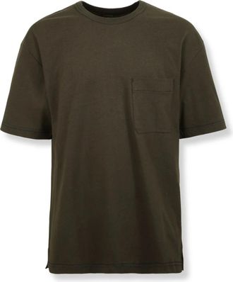 Christophe Lemaire Homme, Tops, Noir, Taille: M Boxy Short Sleeve T-Shirt