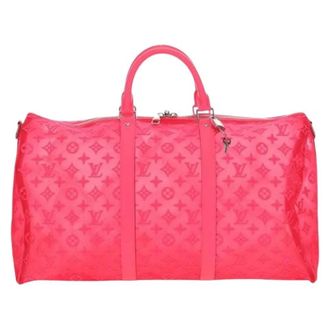 Louis Vuitton Pre-owned Tissu sacs-louis-vuitton - Femme - Pre-owned - Rose - Taille: ONE Size