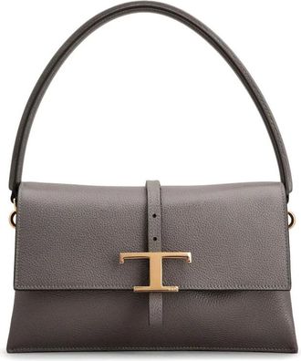 Tod's Femme, Sacs, Gris, Taille: ONE Size Sac à Bandoulière Élégant