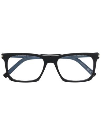 Saint Laurent Eyewear lunettes de vue &agrave; monture carr&eacute;e - Noir