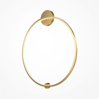 Maytoni Maytoni Halo Applique murale LED int&eacute;gr&eacute;e moderne laiton, 80cm 4000K