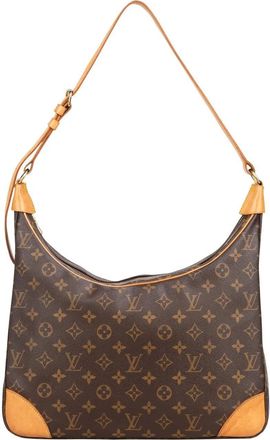 Louis Vuitton Crossbody Bags - Louis Vuitton Canvas Monogram Boulogne Crossbody B - Gr. unisize - in Braun - f&uuml;r Damen