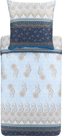 Bassetti Feinste original Bettwäsche im typischen Design für gehobene Ansprüche, Versch. Modelle zur Auswahl (Einzelbett 140x200 | 70x90, Oristano B1)