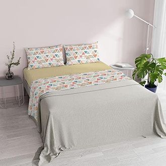Italian Bed Linen Bettwäsche-Set aus 100% Mikrofaser Fantasy, Different, Doppelbett