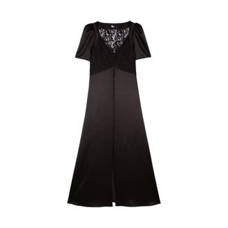 The Kooples Damen, Kleider, Schwarzk, XSGr&ouml;&szlig;e