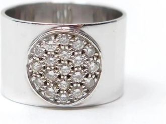 Dinh Van Ring - DINH VAN ANTHEA GM T51 RING AUS 18K WEISSGOLD 6.2G - Gr. ONESIZE - in Silber - f&uuml;r Damen