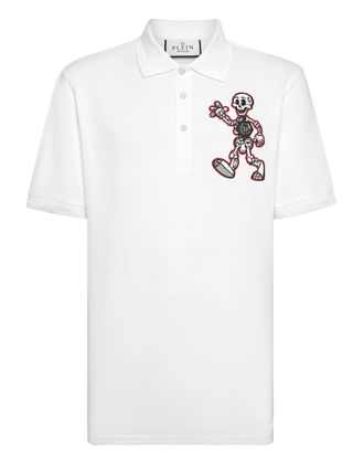 Philipp Plein Poloshirt Skull