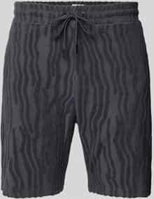 Scotch & Soda Regular Fit Sweatshorts mit Strukturmuster