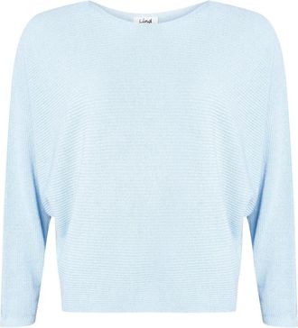 Lind Femme, Pulls, Bleu, Taille: 42/44 FR Pull en Maille LiGaby