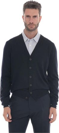 Gran Sasso Herren, Strickwaren, Blau, XLGröße