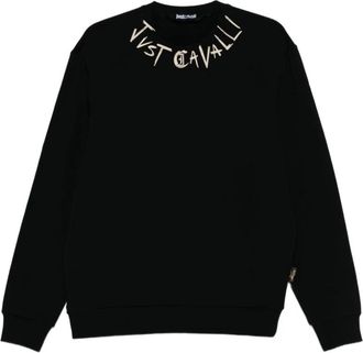 Just Cavalli Homme, Sweatshirts et sweats &agrave; capuche, Noir, Taille: M SweaT-shirts
