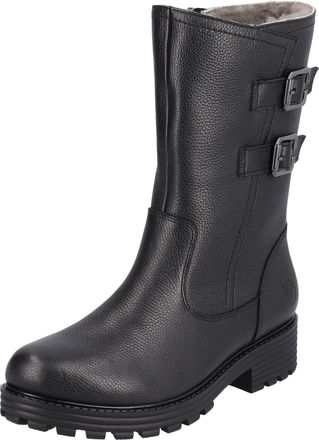 Remonte Damen D0W76 Halblange Stiefel, Schwarz/Schwarz / 01, 37 EU