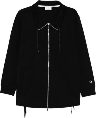 Marina Rinaldi Femme, Sweatshirts et sweats &agrave; capuche, Noir, Taille: 40 FR Panaria SweaT-shirt