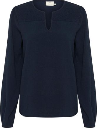 Kaffe Femme, Blouses et Chemises, Bleu, Taille: 38 FR Blouses