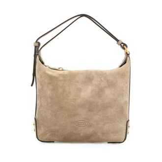 Tod's Femme, Sacs, Brun, Taille: ONE Size Sacs &agrave; &eacute;paule