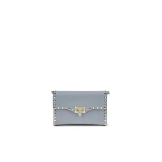 Valentino Garavani Femme, Sacs, Bleu, Taille: ONE Size Calf Leather Bos Taurus Shoulder Bag