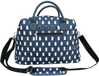 Doctor Who Sac pour ordinateur portable TARDIS - Sacoche à bandoulière unisexe, produit officiel BBC par LOVARZI