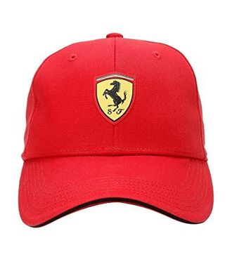 Puma Scuderia Ferrari - Casquette Classique pour Enfants - Rouge - Unisexe - Taille Unique