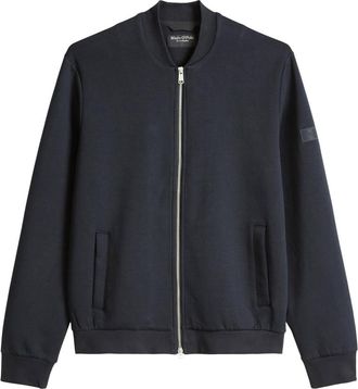 Marc O'Polo Leichter Jersey Sweat-Blouson aus einem Baumwoll-Mix, Regular Fit in