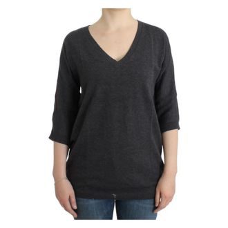 Costume National V-neck Strickware - - Knitwear - Damen - Mehrfarbig - M