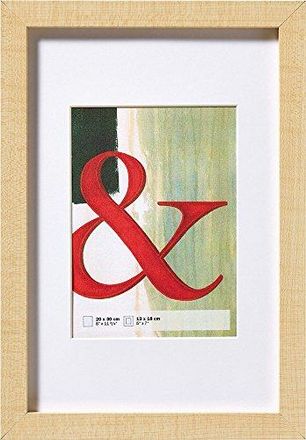 Walther Design Bilderrahmen natur 10 x 15 cm Echtglas Stockholm EA015H