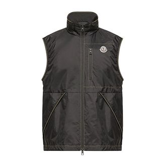 Moncler Ansiei Vest - - Jackets - Herren - Schwarzk - M